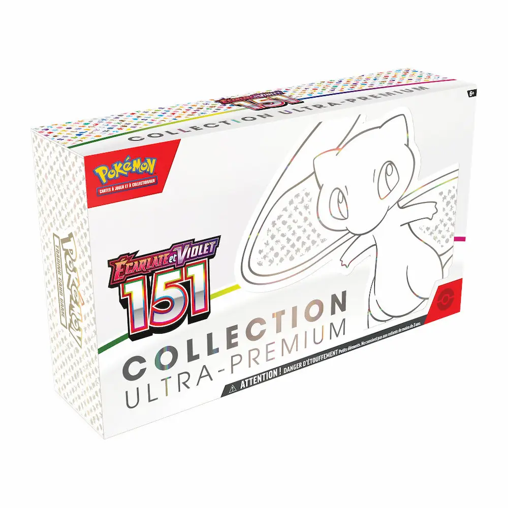 UPC Pokemon 151 - Coffret Ultra Premium Mew EV 3.5 - Booster Breakerz